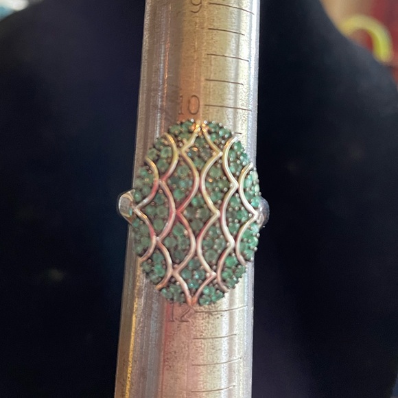 Affinity | Jewelry | Affinity Gems Precious Oval Shield Cocktail Ring ...